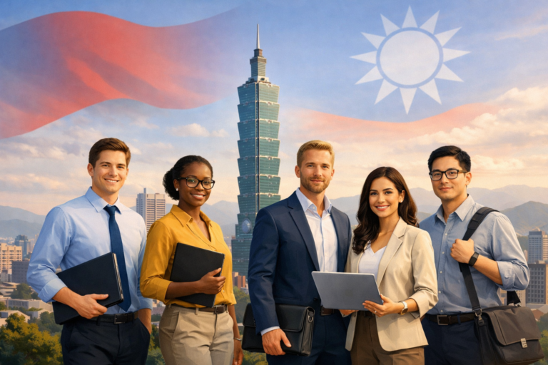 Taiwan eases work, residency restrictions for foreign professionals